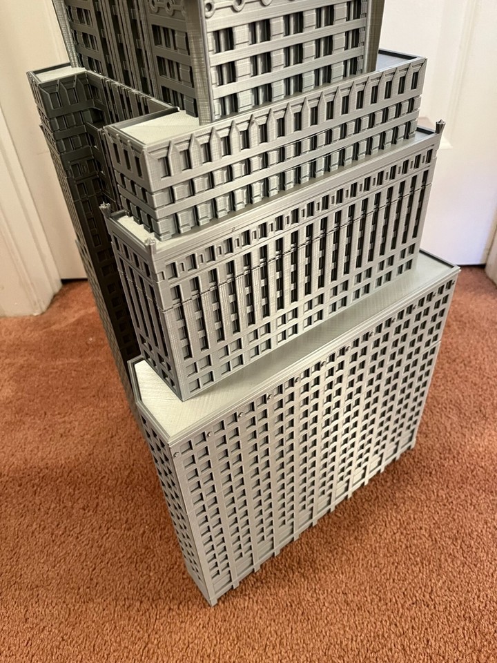 Extra Large Chrysler Building Model- 3D Printed | eBay