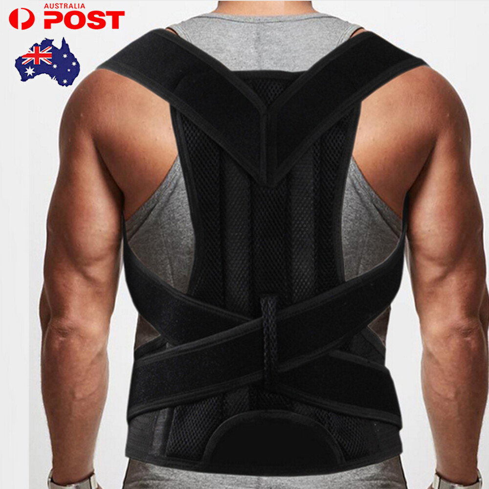 Lumbar Back Brace Support Posture Corrector for Men and Women Adjustable Posture | eBay