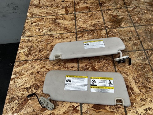 SUN VISOR SHADE LEFT RIGHT TAN SET IVORY RANGE ROVER SPORT L494 (2014 ...