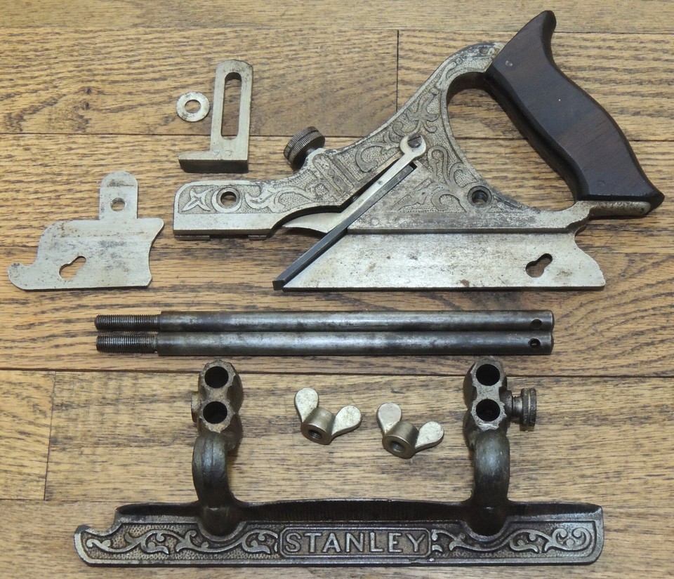 STANLEY SWEETHEART ERA No. 141 MILLER'S PATENT PLOW PLANE-ANTIQUE HAND ...