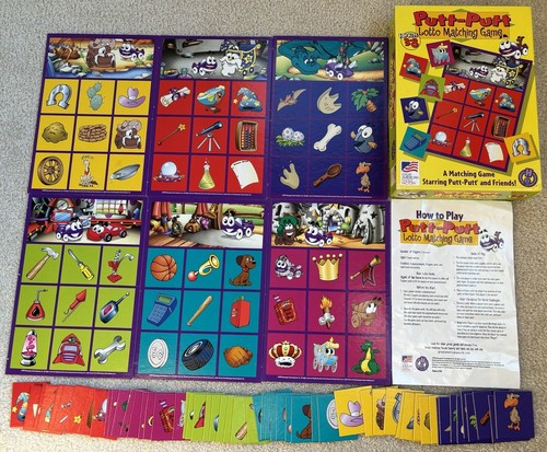 Putt-Putt Lotto Matching Game Humongous Entertainment From PC Kids ...