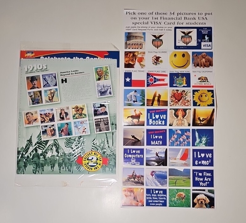 Celebrate the Century Boxed Book Set US Postal Service USPS Stamp ...