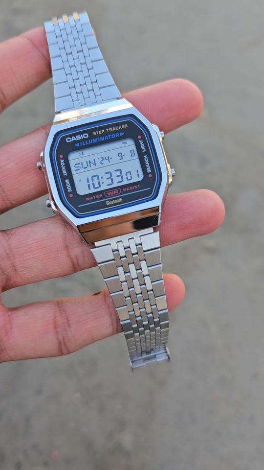 Casio ABL-100WE-1A Vintage Digital Watch | Bluetooth | Step Counter ...