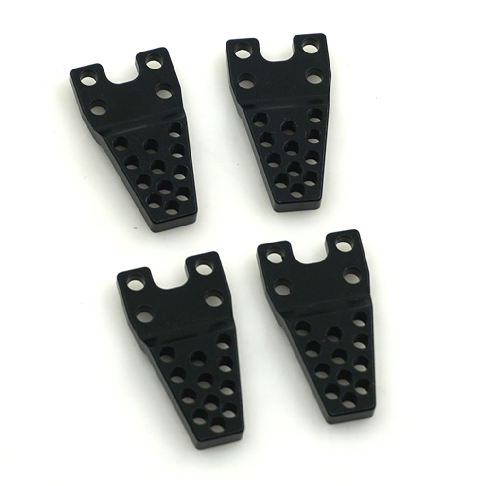 4PCS Axial SCX10 Aluminum Lower Shock Mount lift Kit for 1/10 Crawler ...