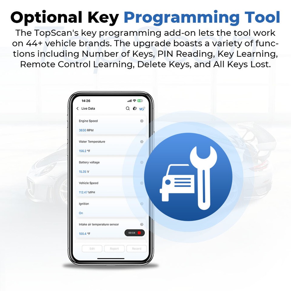 TOPDON TOPSCAN Bidirectional OBD2 Scanner Code Reader All System ...