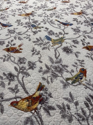 Levtex Home Mockingbird Quilt 68x87 twin #818 | eBay