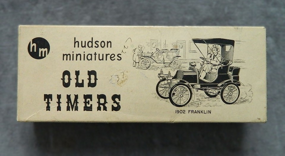 1949 Vintage Hudson Miniatures Old Timers 1902 Franklin Complete ...