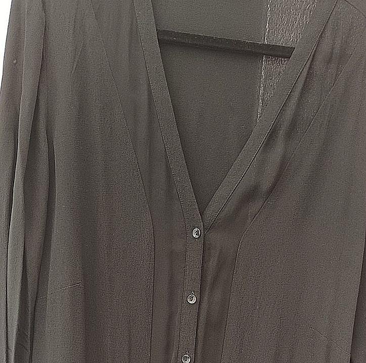 Ladies grey crepe blouse/jacket. Size 24 M&S Excellent condition | eBay UK