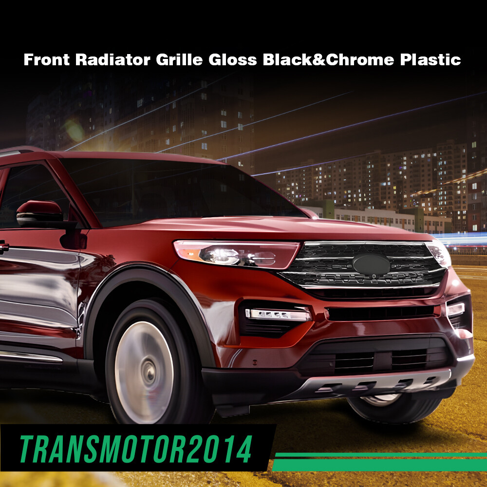 Fit For 2020 2021 2022 Ford Explorer Grille Grill Honeycomb Front ...