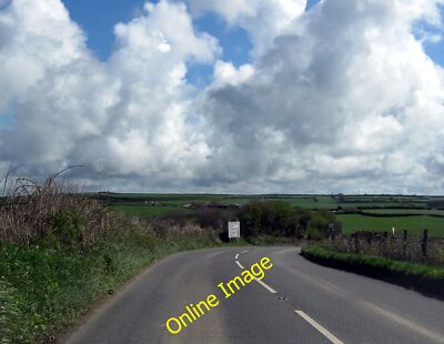 Photo 12x8 The A3123 near Outer Narracott Farm Two Pots Approaching the ...
