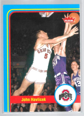 2012-13 Fleer Retro Basketball - John Havlicek (#27) Ohio State Boston ...
