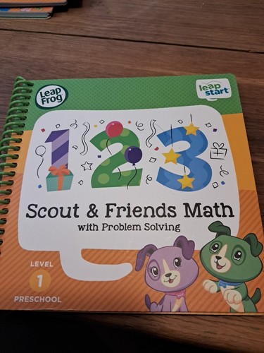 LeapFrog LeapStart 123 Scout And Friends Math Activity Learning Book ...