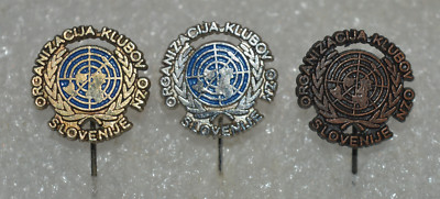 UN United Nations Slovenia vintage political lapel stick pin badge ...