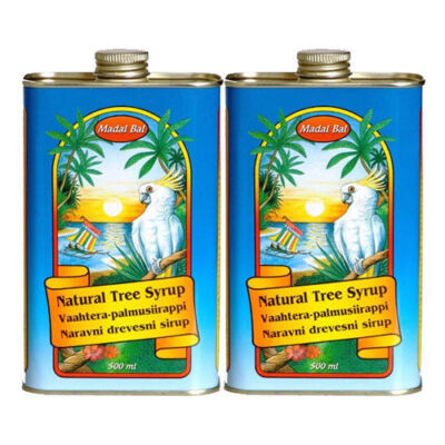 2 x Madal Bal Natural Tree Syrup 1000ml 1Ltr 1L Lemon Maple Detox Diet ...