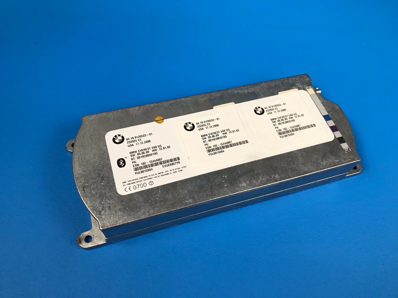 BMW E60 E61 E63 E64 E65 E66 E82 E90 E91 TELEMATICS BLUETOOTH CONTROL ...