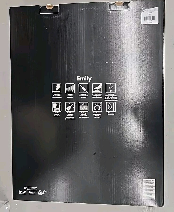 Spirit Halloween 5.8 Ft Emily and 6 Ft Victor Animatronic- Corpse Bride ...