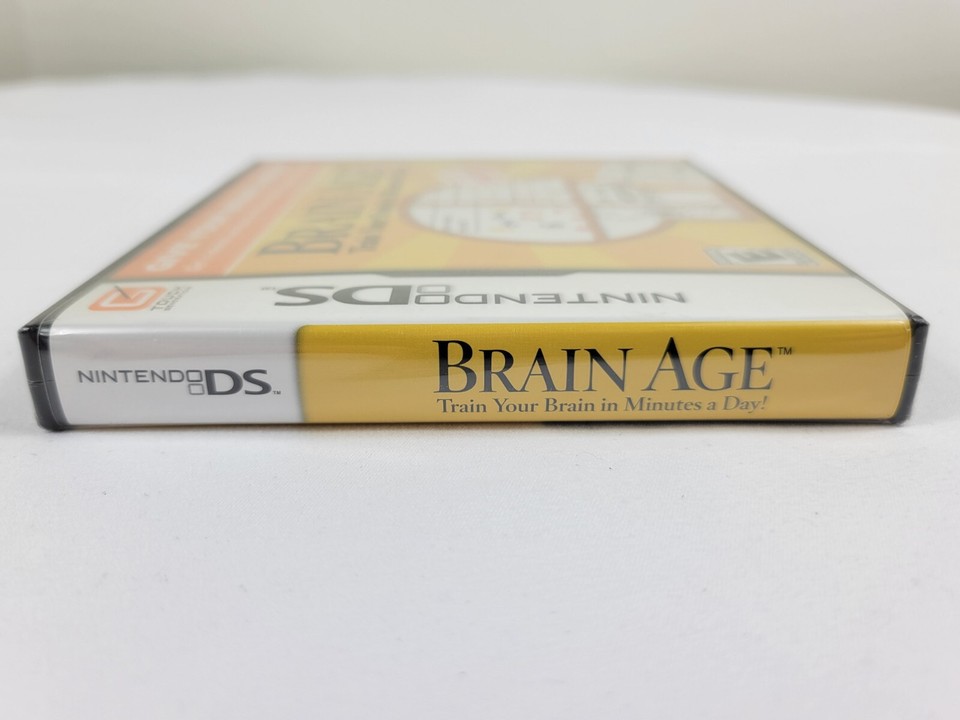 BRAIN AGE (Nintendo DS) Train Your Brain Puzzles Games Sudoku NEW ...