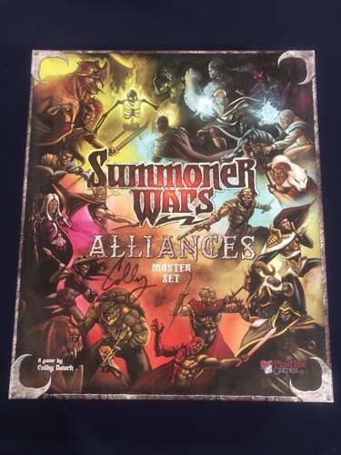 Summoner Wars Alliances Signed Box + Master Set + Extra Faction Packs ...