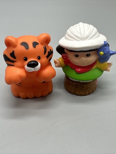 Fisher Price Little People Safari Sonya Lee Parrot With Tiger | eBay