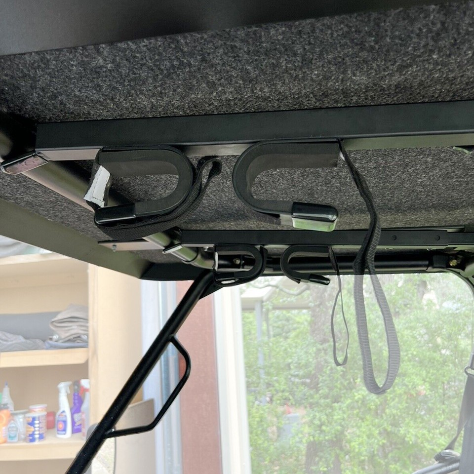 Overhead Roof Gun Rack Carrier For John Deere Gator Polaris Ranger ...