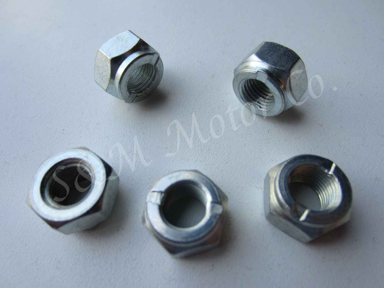 STIFF NUT UNF 3/8" X 24 TPI BSA TRIUMPH NORTON AJS MATCHLESS ARIEL ...