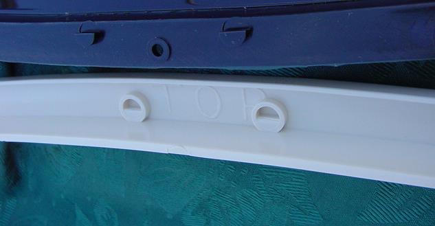 SEA RAY RING PORTHOLE BOAT BOW WINDOW OUTER NEW OVAL WHITE 23-5/8 X 5-1 ...