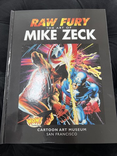 Raw Fury The Art Of Mike Zeck Hardcover Signed And Numbered | eBay