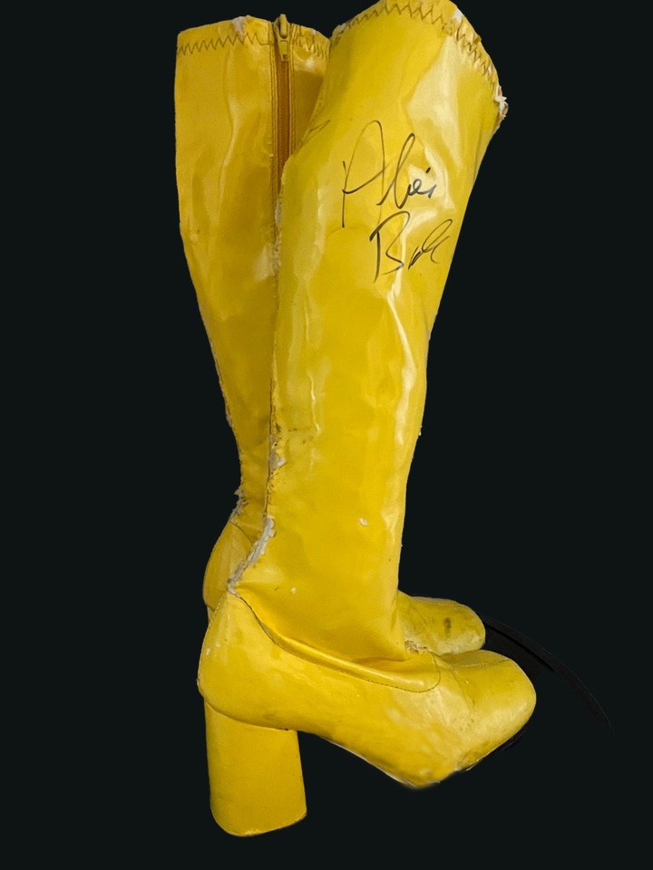 "VRHTF NHRA COOL SIGNED BY ALICE BODE'S BOB BODE'S BACK UP GIRL BOOTS ...