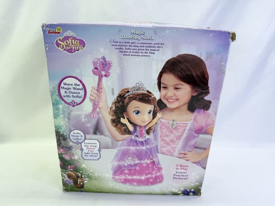 NEW Disney Sofia The First Magic Dancing Sofia Doll Sings Discontinued ...