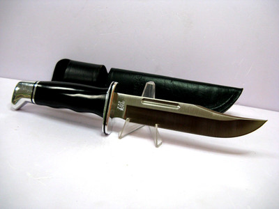 2016 Buck Model 119 Knife with Leather Sheath. | eBay