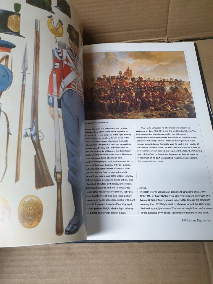 Military Uniforms Napoleonic British Army Forces CHOOSE A BOOK MANY ...