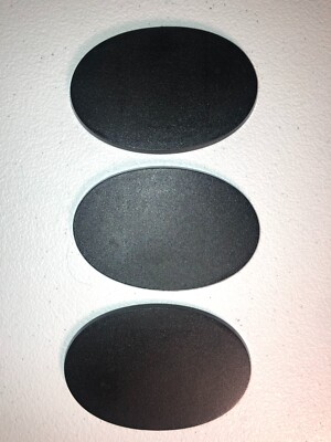 Warhammer 40000 40k Age of Sigmar 105mm x 70mm Oval Base Bases x3 ...