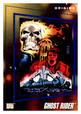 GHOST RIDER 1992 Marvel ORIGINS Trading Card #167 | eBay