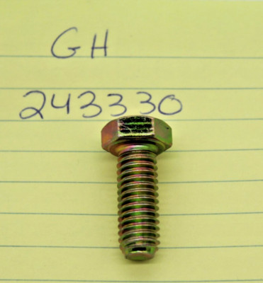 OEM New Grasshopper Hex Bolt Part # 243330, LOT OF 2! | eBay