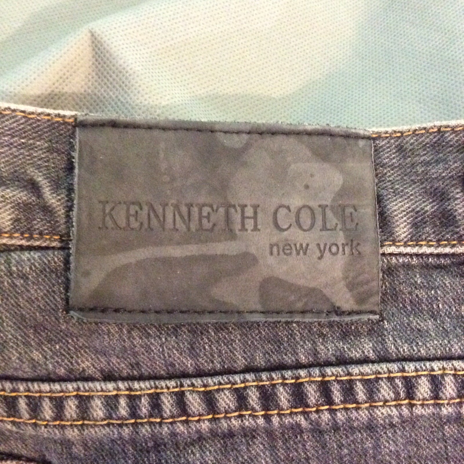 Kenneth Cole Jeans Men’s Jeans Size 34 X 30 Black Straight Designer ...