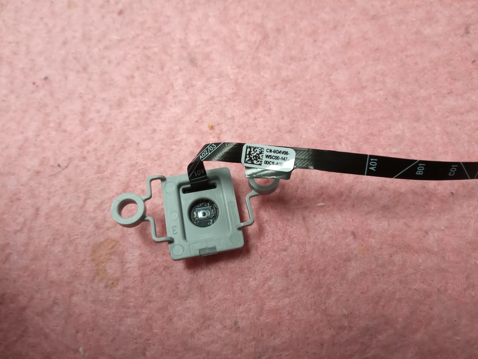 DELL Inspiron 7501 P102F Fingerprint | Power Button Board 9D4V07 White ...