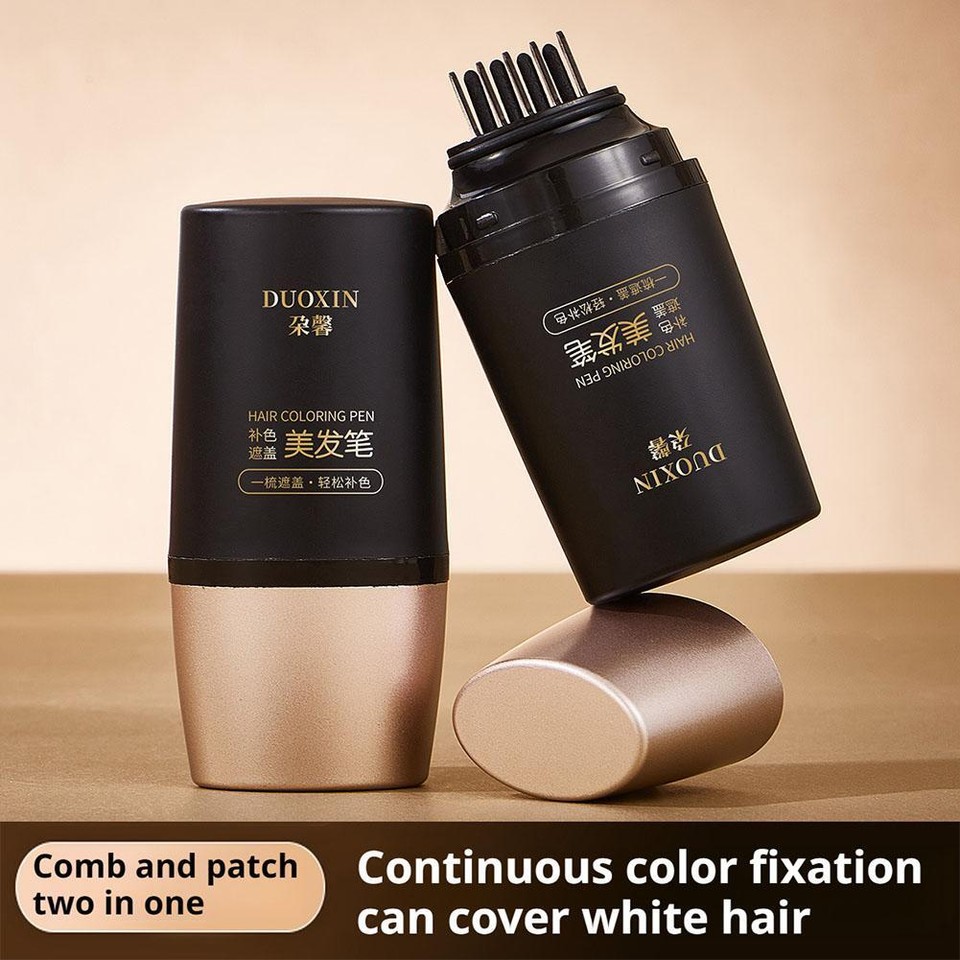 Hairdressing Pen with Toothed Comb, Disposable Dyeing ,Waterproof and ...