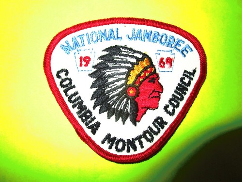 Columbia Montour Council,1969 BSA National Jamboree Chief,Patch,pp ...