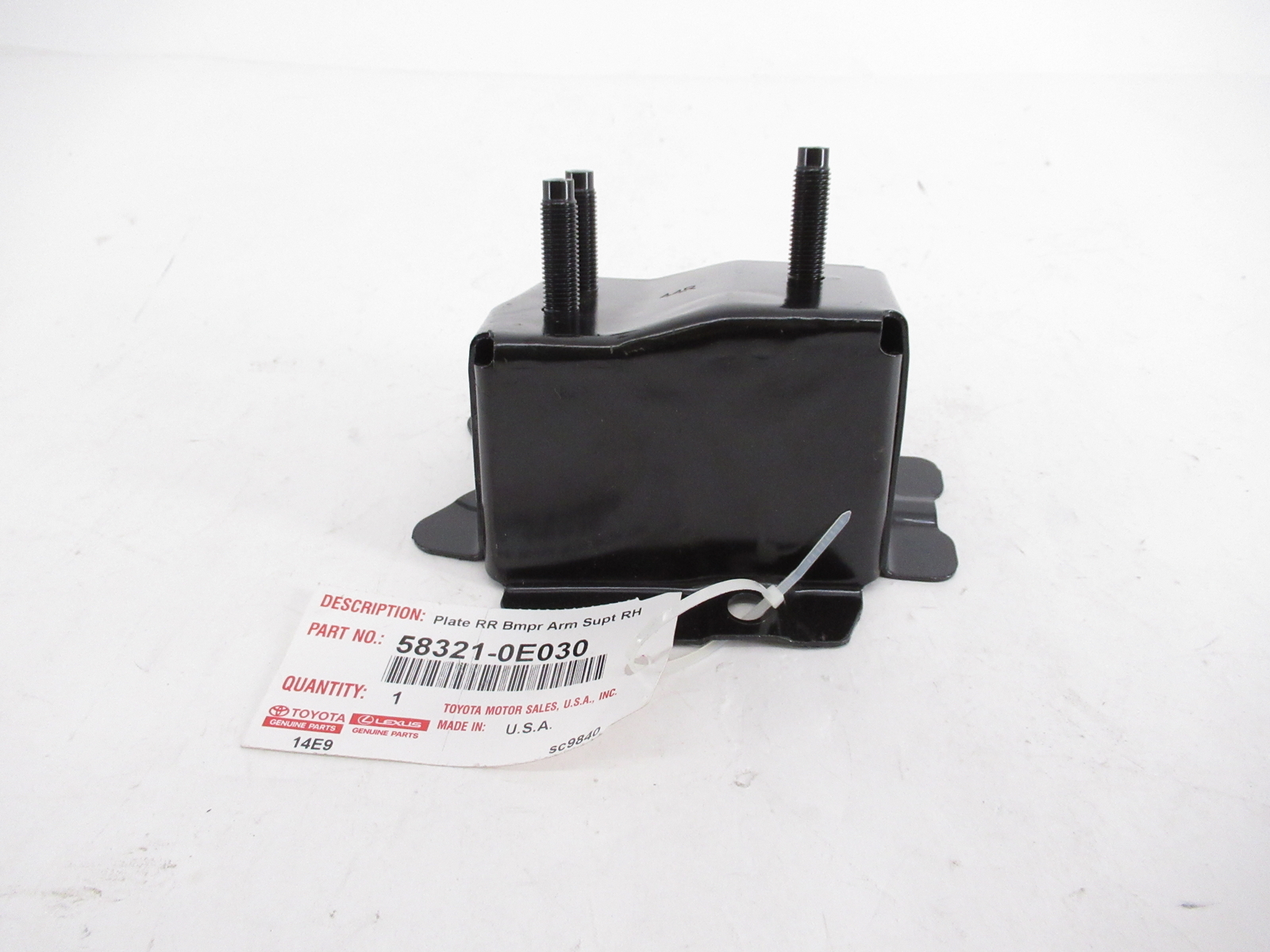 Genuine OEM Toyota 58321-0E030 Passenger Rear Bumper Bracket 2014-19 ...