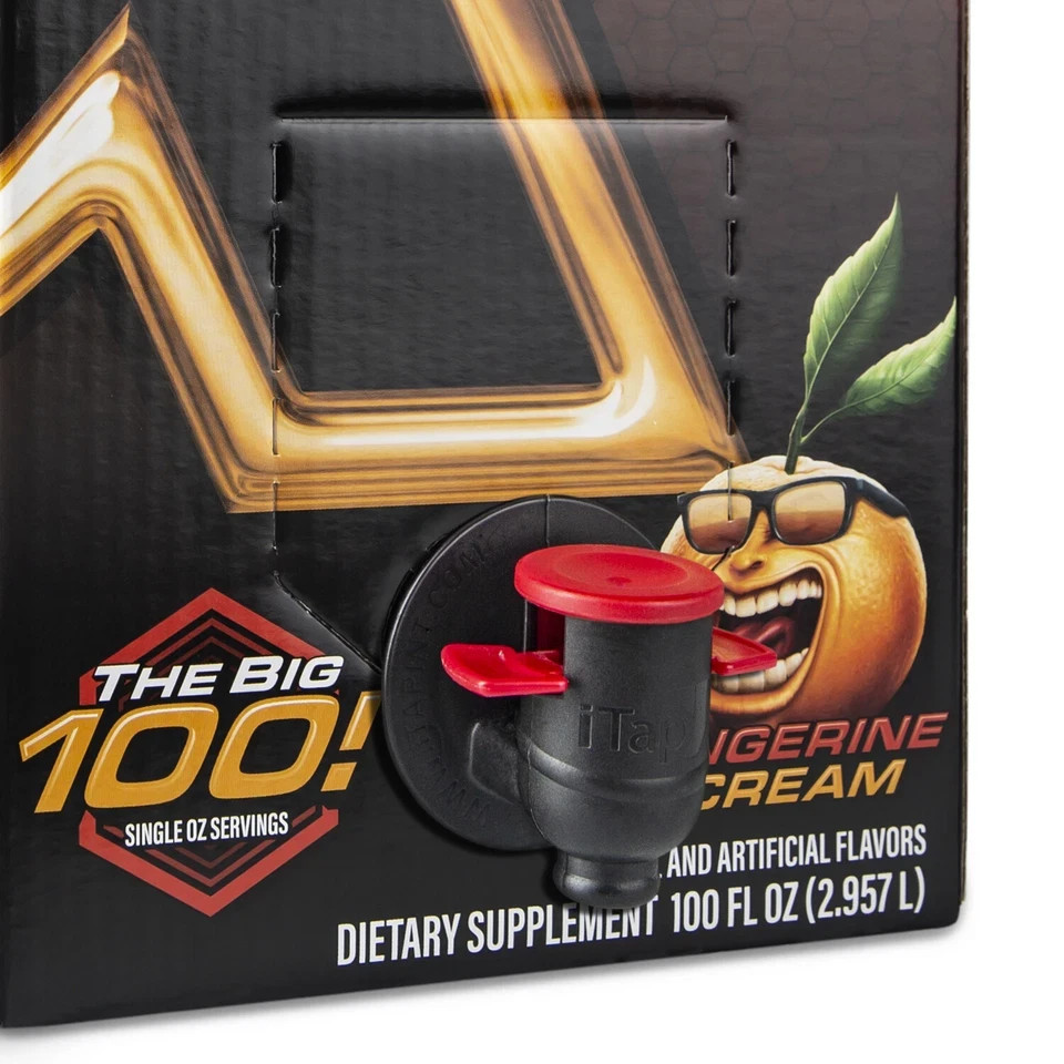 XMODE Energy Shots Tap System 100 Servings Cherry Bomb with Dispenser ...