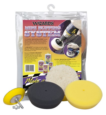 Wizards 11250 Mini Buffing System 4 piece Kit | eBay