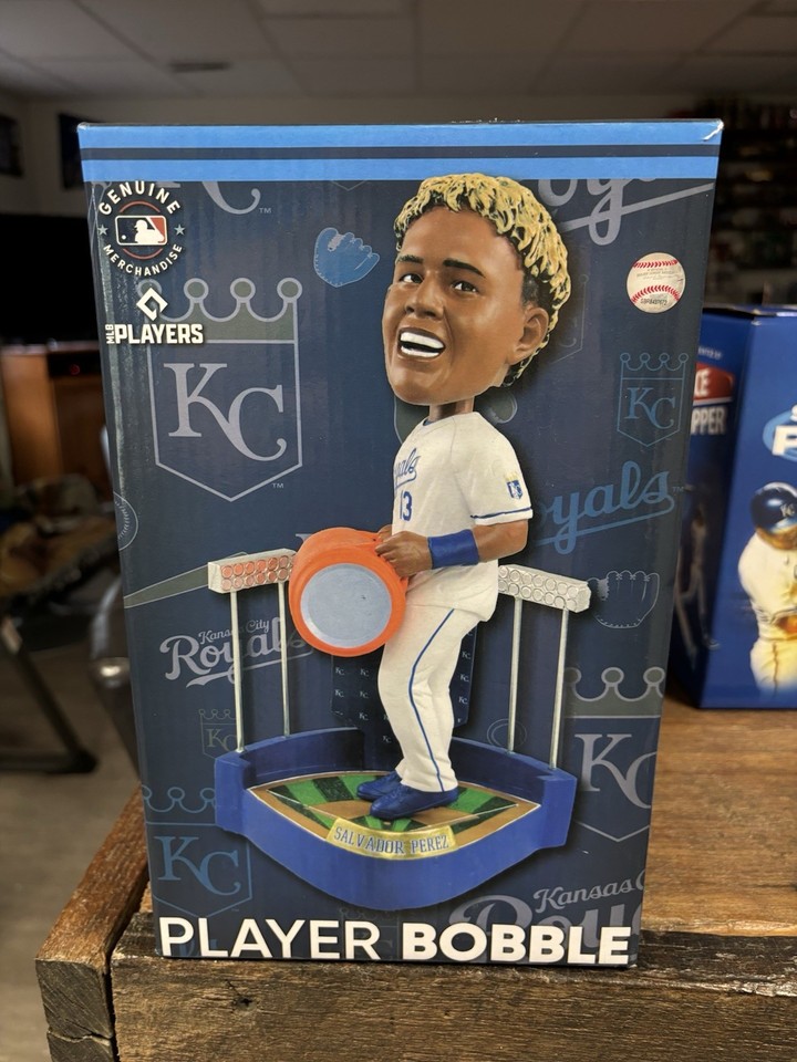 Salvador Perez Royals BOBBLEHEAD FOCO 2022 Salvy Splash LIMITED EDITION ...