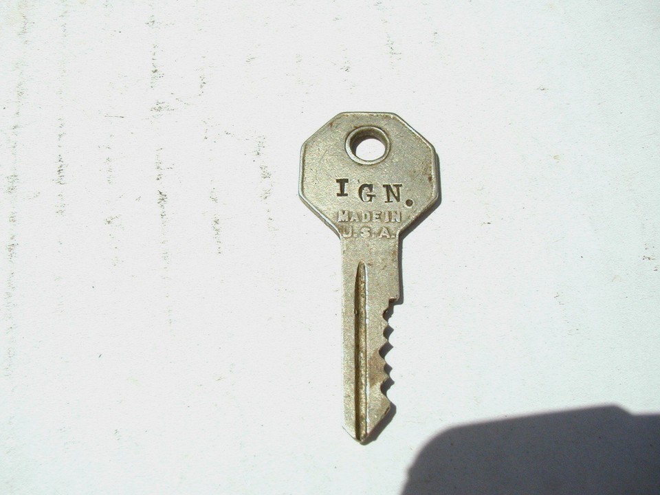 Vintage Graham MFG Co Derby Conn USA Ignition Key 2613KL 2613kl | eBay