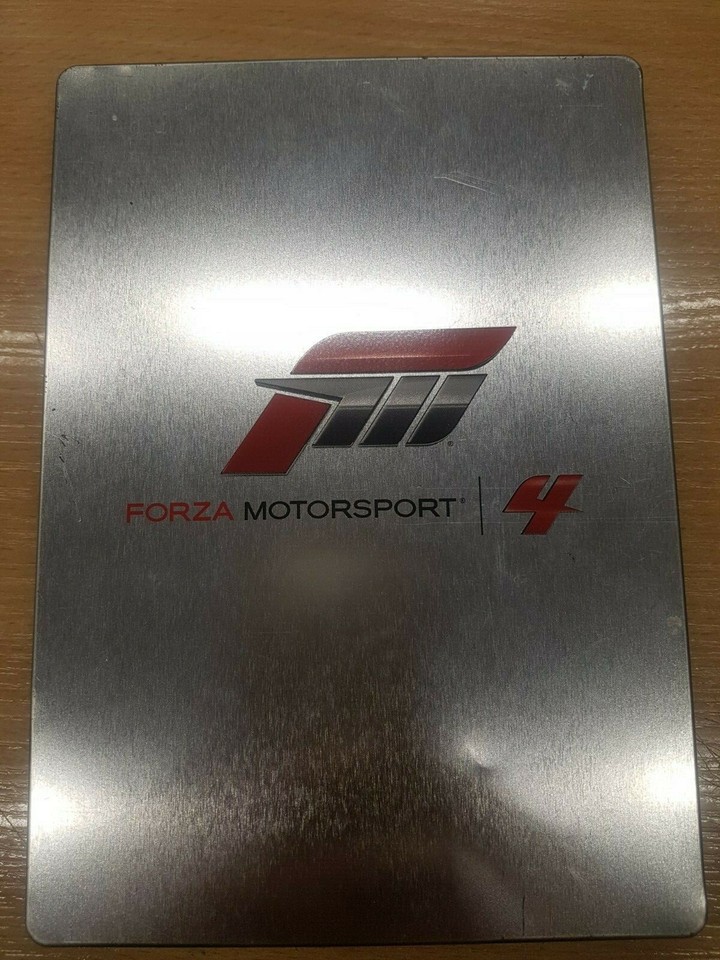Forza Motorsport 4 Limited Collectors Edition Empty Steelbook Metal ...