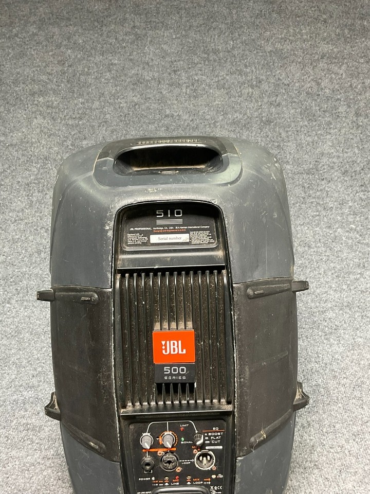 JBL 500 Series EON 510 Two-Way Powered Professional Speaker Full-Range ...
