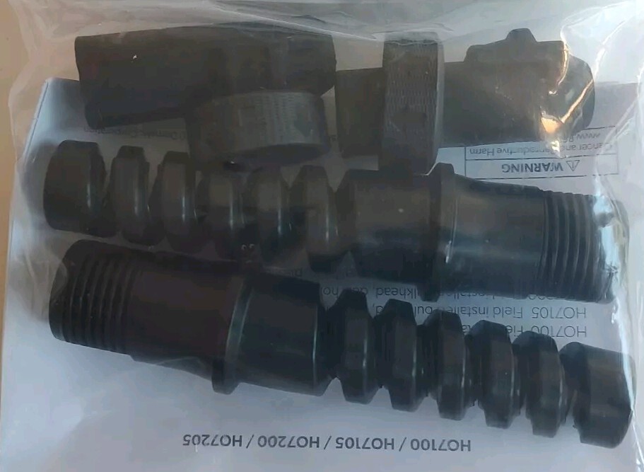 Dometic SeaStar HO7205 Dual Hose Bulkhead Fitting Kit with Plastic ...