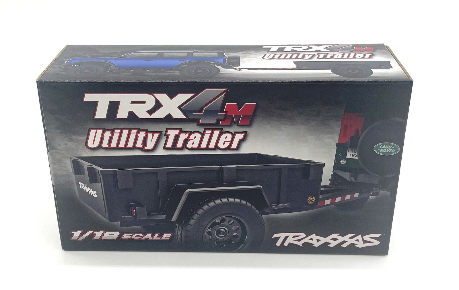Fits Traxxas Trx4m Utility Trailer New sealed, bronco defender trx-4m 1 ...
