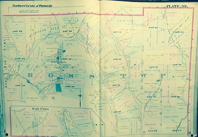 1906 NORTH PITTSBURGH ROSS TOWNSHIP PERRYSVILLE PENNSYLVANIA HOPKINS ...