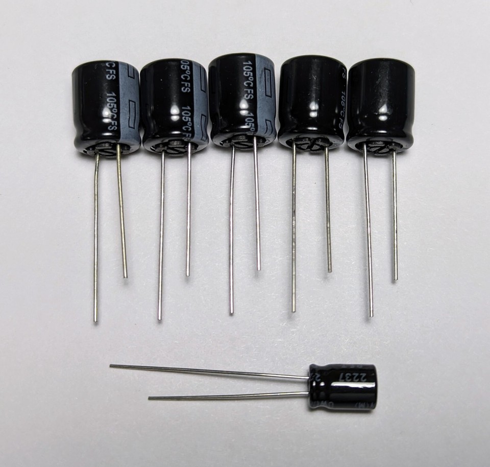 Original Xbox v1.0-1.6 Motherboard CPU / Clock Capacitor Replacement ...