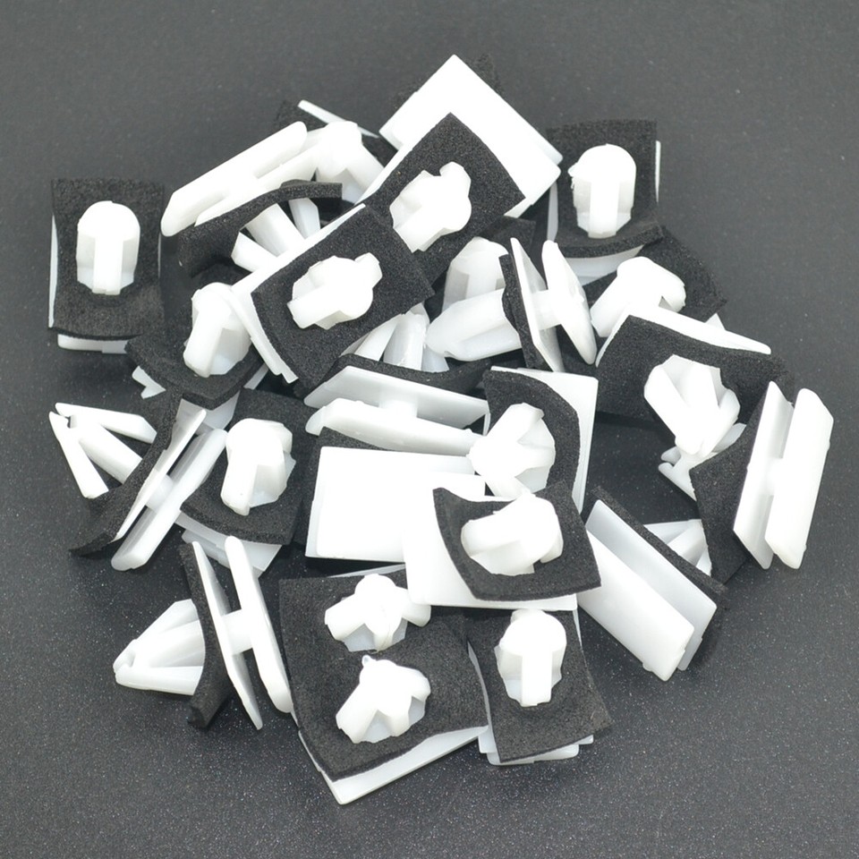 25x Rocker Panel Moulding Clips Retainers With Sealer For Ford W715201 ...